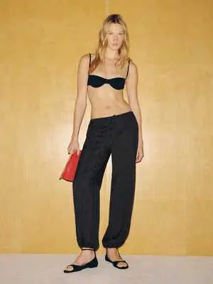 REFORMATION James Tie Pant - Black
