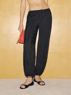 REFORMATION James Tie Pant - Black