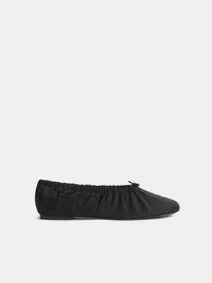 REFORMATION Brie Ballet Flat Taffeta