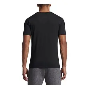 JORDAN Stretch Jumpman T-shirt 'black Gym Red