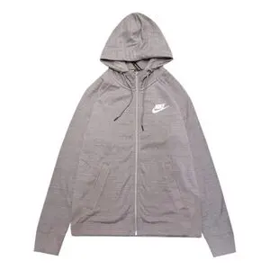 Nike Zip-up Hooded Jacket With Logo Detail - Default Colorway