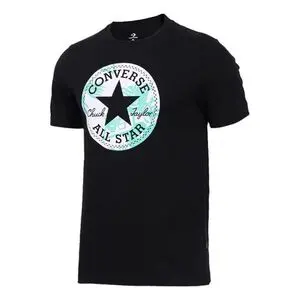 CONVERSE Palm Print Chuck Patch T-shirt Asia Sizing - Black