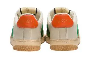 Gucci Screener Sneakers - White/green/gum