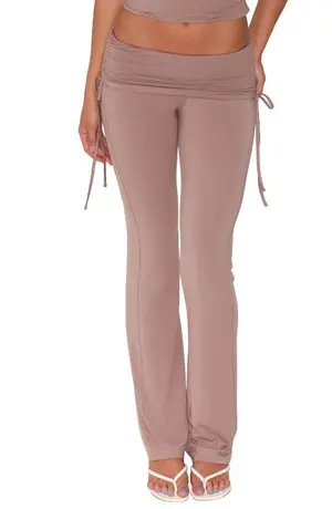 TIGER MIST Halona Flare Leg Jersey Pants