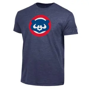 Champion Chicago Cubs Cooperstown Logo Tri-blend T-shirt