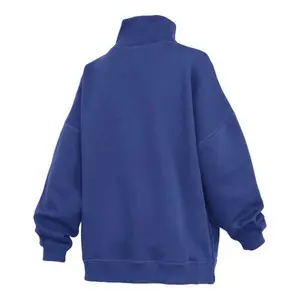PRESSBOX Kentucky Wildcats Oversized Mock Neck Sweatshirt