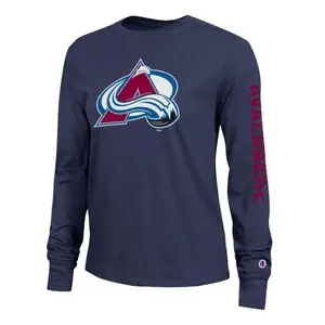 Champion Colorado Avalanche Long Sleeve T-shirt - Blue