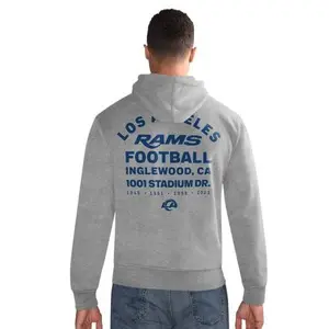 STARTER Los Angeles Rams 1937 Hoodie By - Ash
