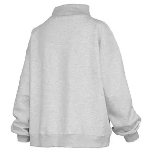 PRESSBOX Penn State Nittany Lions Oversized Mock Neck Sweatshirt
