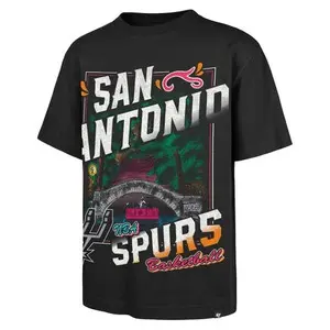 '47 San Antonio Spurs Regional Franklin T-shirt - Black