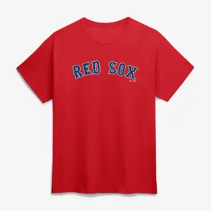 LOGO ATHLETIC Boston Sox Wordmark T-shirt - Red