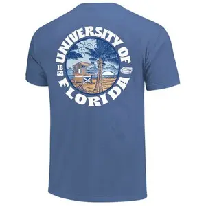 IMAGE ONE Florida Gators Comfort Colors Thick Lined Landscape T-shirt