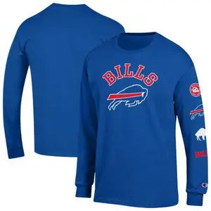 Champion Buffalo Bills Seal Long Sleeve T-shirt - Royal