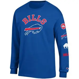 Champion Buffalo Bills Seal Long Sleeve T-shirt - Royal
