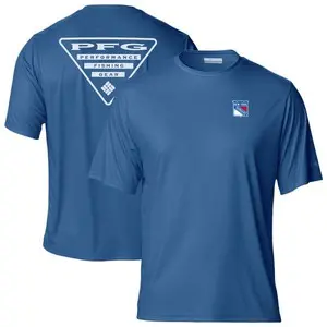 Columbia New York Rangers Terminal Tackle Omni-shade T-shirt - Blue