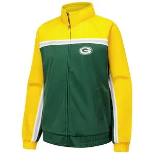 G-III 4HER BY CARL BANKS Bay Packers Track Jacket