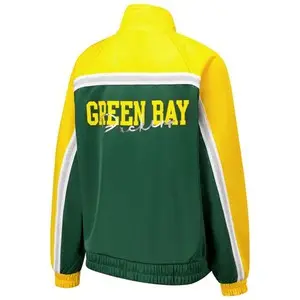 G-III 4HER BY CARL BANKS Bay Packers Track Jacket