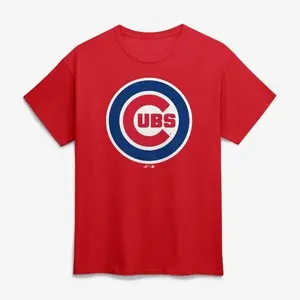 LOGO ATHLETIC Chicago Cubs Official Logo T-shirt