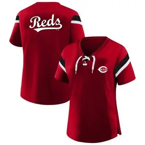 Profile Cincinnati Reds Lace-up T-shirt