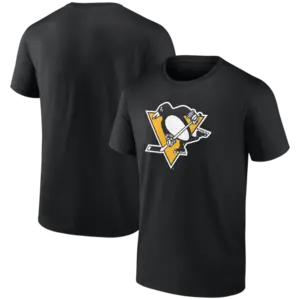 LOGO ATHLETIC Pittsburgh Penguins Essential T-shirt - Black