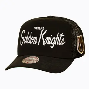Mitchell & Ness Vegas Golden Knights Trucker Cap - Black