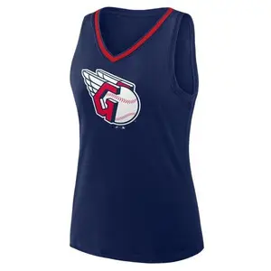 LOGO ATHLETIC Cleveland Guardians V-neck Tank Top