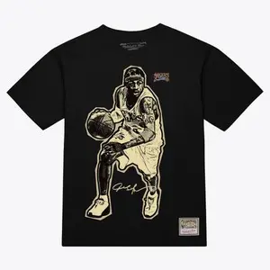 Mitchell & Ness Allen Iverson Philadelphia 76ers Graphic T-shirt - Black