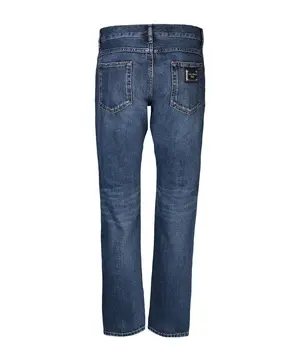 Dolce & Gabbana Logo Tag Jeans