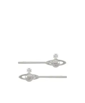 VIVIENNE WESTWOOD Bobby Embellished Hair Clips