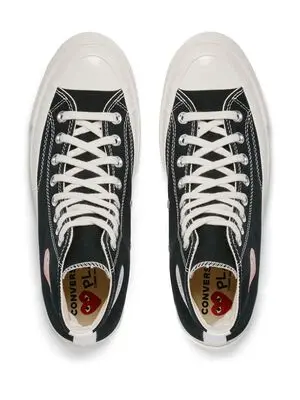 Play Comme Des Garcon Comme Des Garçons Play X Converse High Top Sneakers