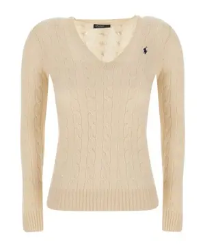 Polo Ralph Lauren Cable-knit V-neck Jumper