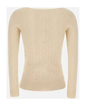 Polo Ralph Lauren Cable-knit V-neck Jumper