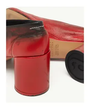 MAISON MARGIELA Anatomic Block-heel Pumps