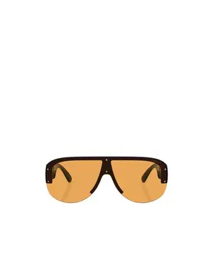 Versace Medusa Biggie Pilot-frame Sunglasses - Orange