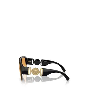 Versace Medusa Biggie Pilot-frame Sunglasses