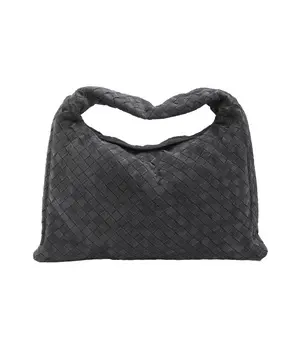 Bottega Veneta Woven Hobo Bag - Graphitem