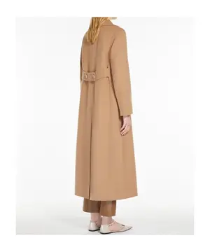 Max Mara Custodi Double-breasted Long-sleeved Coat
