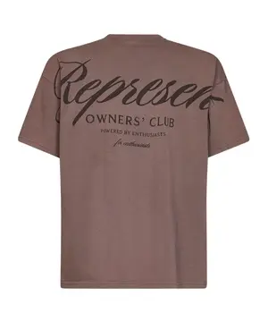 REPRESENT Owners Club Logo-print T-shirt - Gray