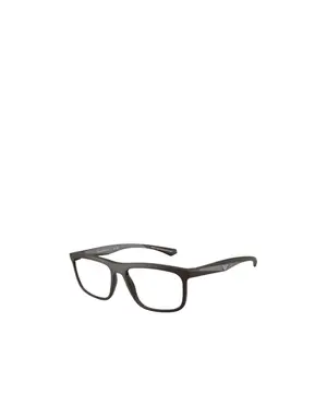 Emporio Armani Full Frame Plain Mirror - Black