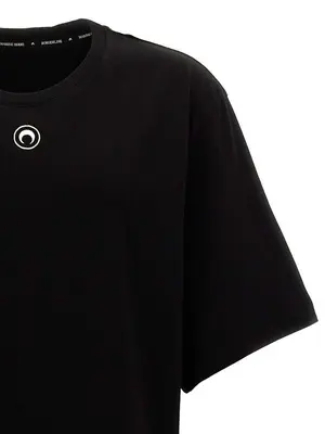 MARINE SERRE Logo Crew Neck T-shirt