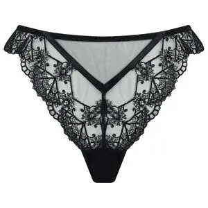VOLLERS THE CORSET COMPANY LIMITED Clara French Knicker - Black