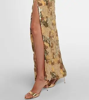 Rachel Gilbert Elyse Beaded Gown
