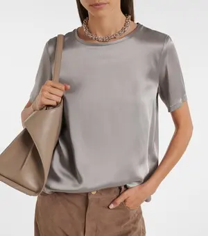 Max Mara Satin T-shirt