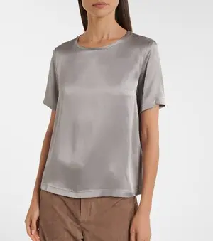 Max Mara Satin T-shirt