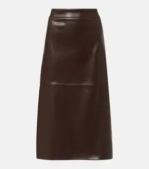Max Mara Midi Skirt - Brown