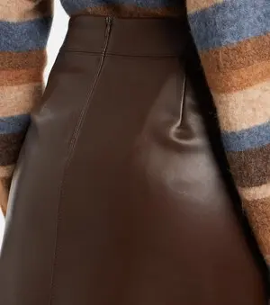 Max Mara Midi Skirt - Brown