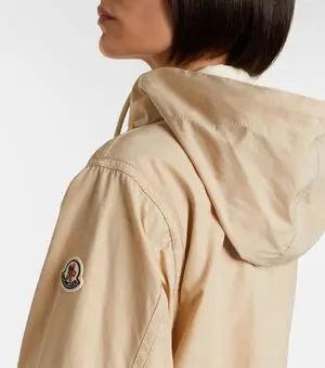 Moncler Serin Hooded Parka - Beige