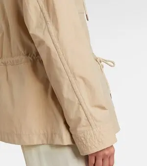 Moncler Serin Hooded Parka - Beige