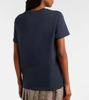 Moncler Set Of Three Cotton Jersey T-shirts - Multicoloured