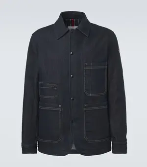 Moncler Haderu Denim Jacket - Blue